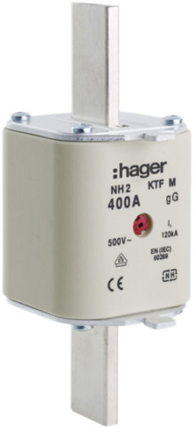 NH-SICHERUNG NH2 GG 500V 355A K-MELDER - Hager - 840102296 - LNH2355M - Hager - 840102296 ...